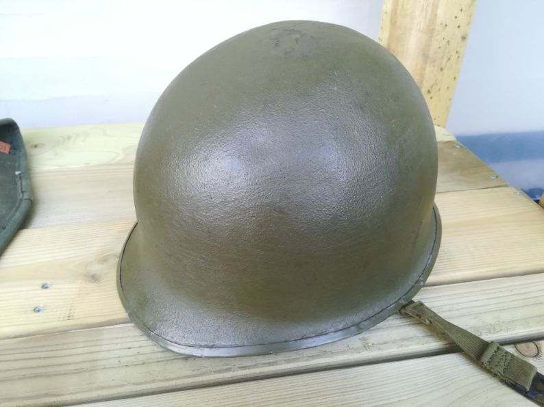 WWII M1 front seam with Capitol Fur Inc. Mitchell cover - M-1; M-1C & M ...