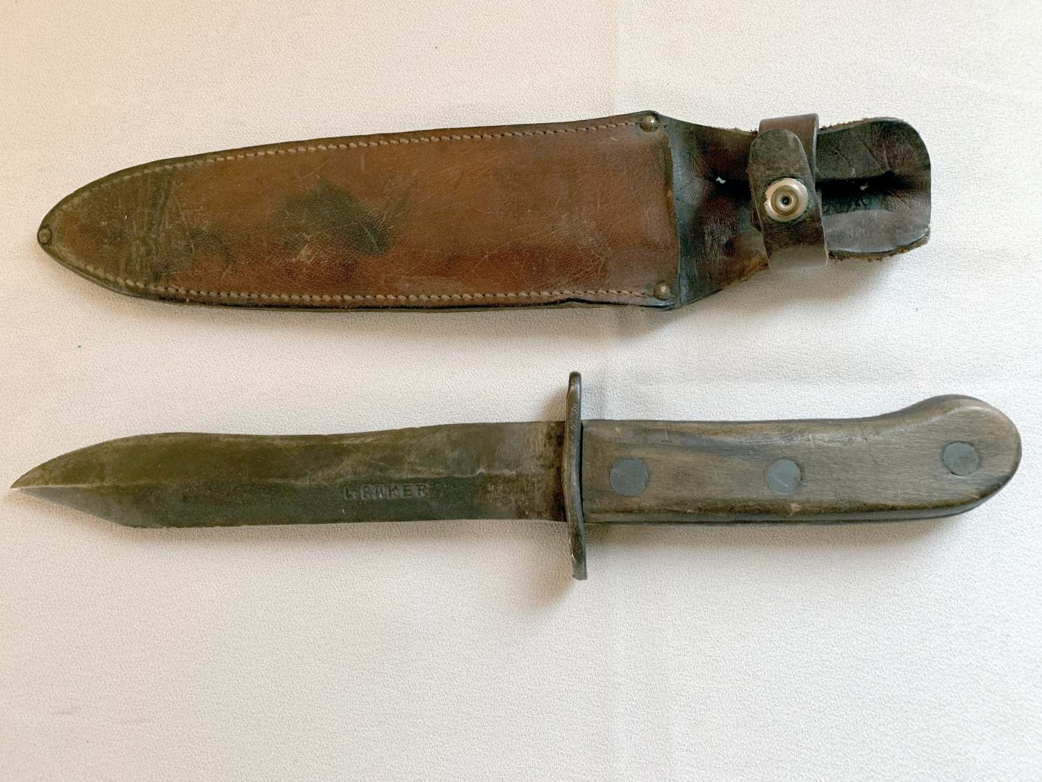 Looking for Comments on L Baker Knife - EDGED WEAPONS - U.S. Militaria ...