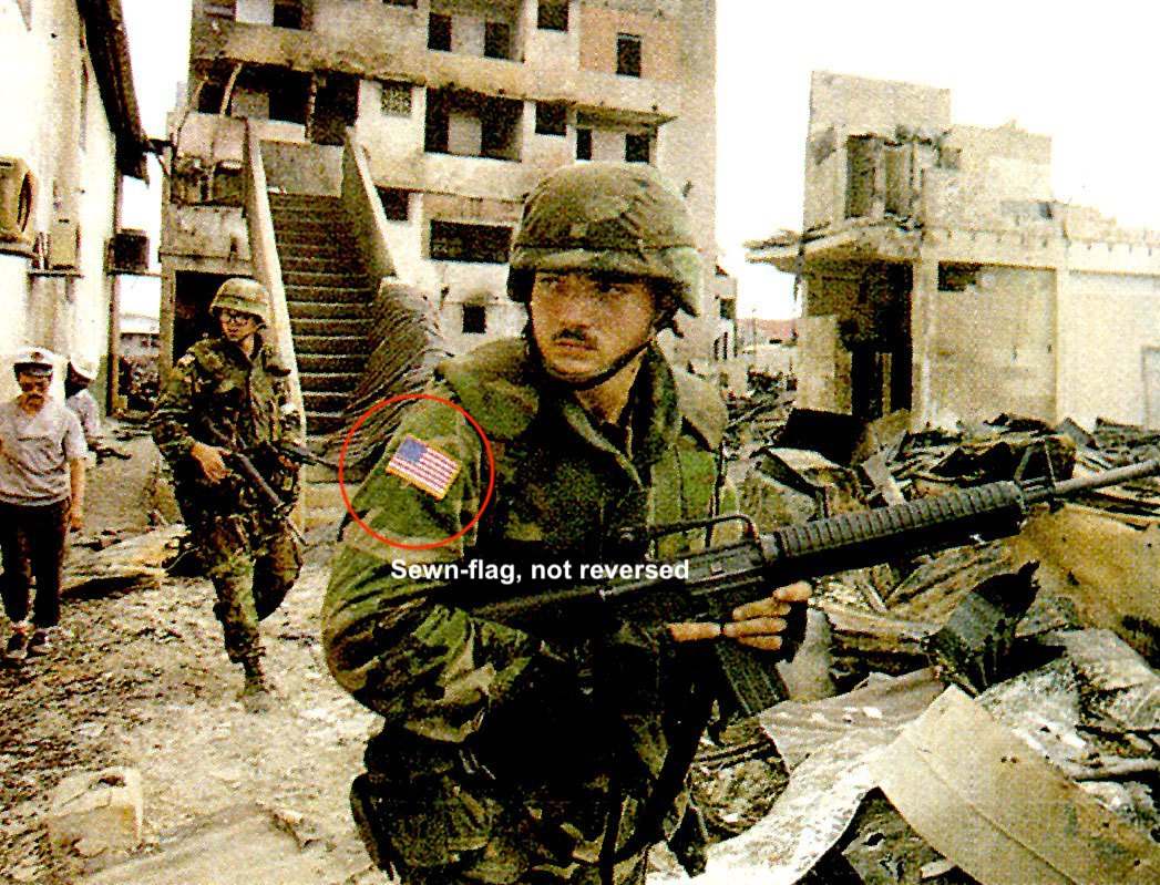 Operation Just Cause Insignia Regulation? - ARMY AND USAAF - U.S ...