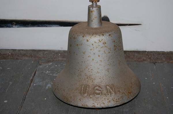 US Navy Bell restoration and display - NAVAL SEA SERVICE GEAR ...