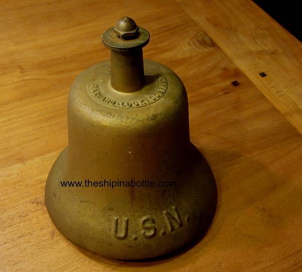 US Navy Bell restoration and display - NAVAL SEA SERVICE GEAR ...