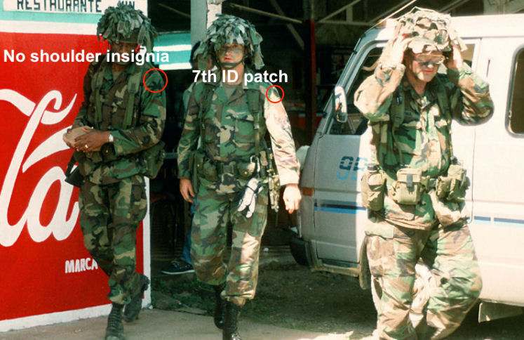 Operation Just Cause Insignia Regulation? - ARMY AND USAAF - U.S ...