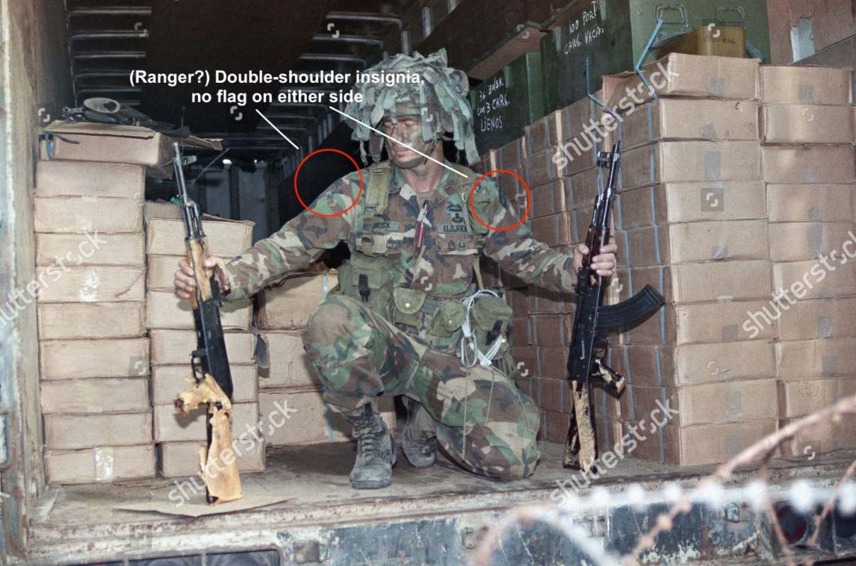 Operation Just Cause Insignia Regulation? - ARMY AND USAAF - U.S ...