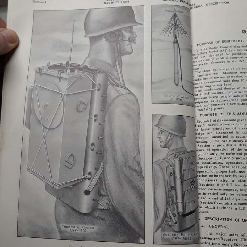 Looking for information on WW2 era Backpack radio gear - RADIO ...