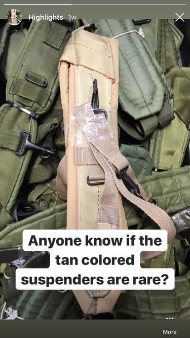 Tan Desert Storm era suspenders? - FIELD & PERSONAL GEAR SECTION - U.S ...