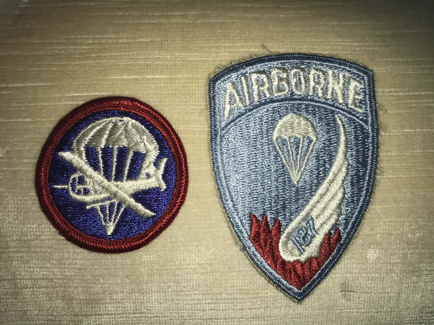 82nd and 187th Airborne Patches - ARMY AND USAAF - U.S. Militaria Forum