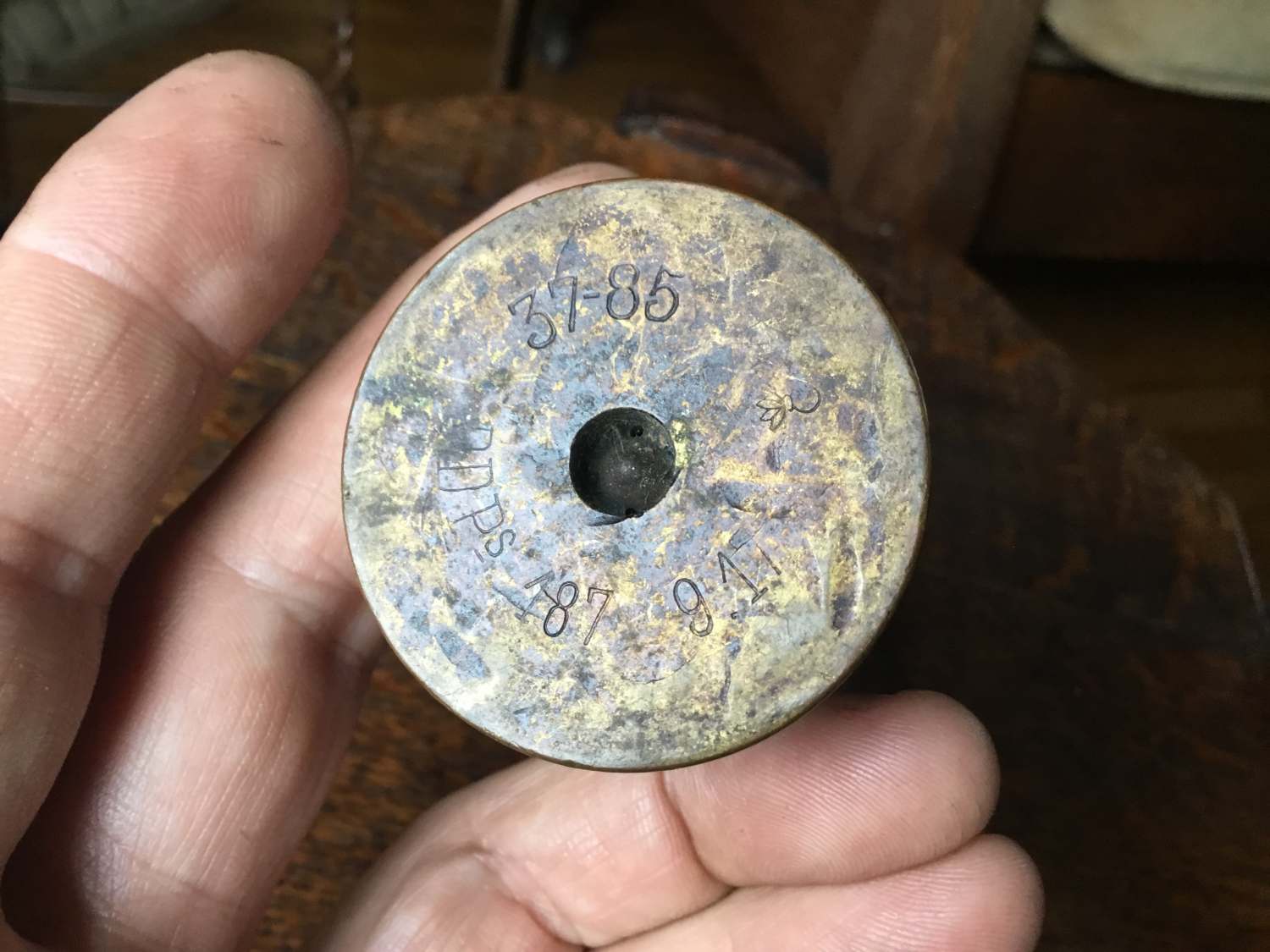 WW1 trench art 37 mm pom round - FIREARMS - U.S. Militaria Forum