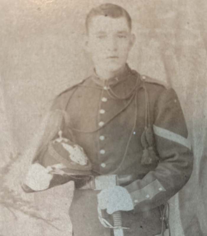 7th Cavalry Trooper photographed in Deadwood - (1866-1890) PLAINS ...