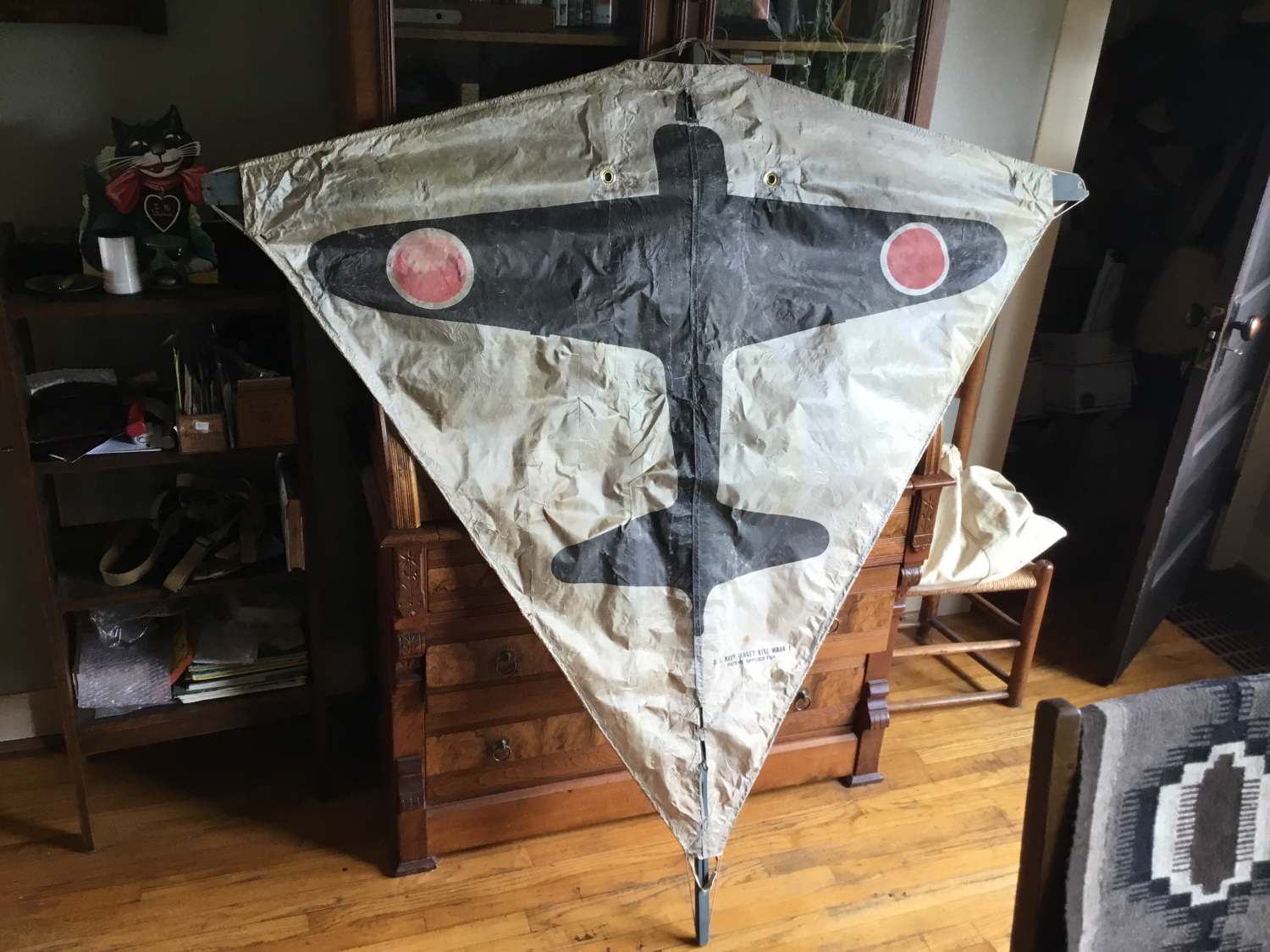 WW2 U.S. Navy target kite restoration Japanese Zero - MISC MILITARIA ...