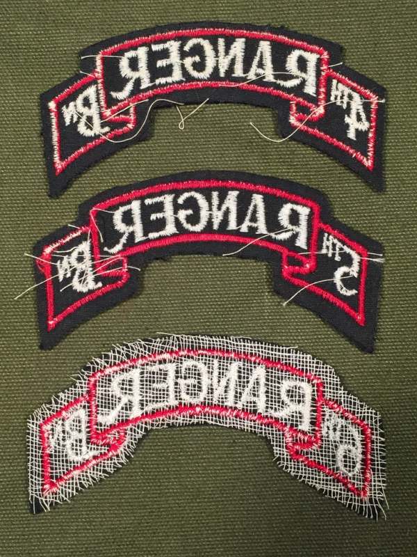 WWII 4th, 5th, & 6th Ranger Scrolls? - ARMY AND USAAF - U.S. Militaria ...