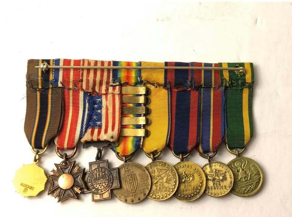 Span Am thru WWI Miniature Medal Bar - MEDALS & DECORATIONS - U.S ...