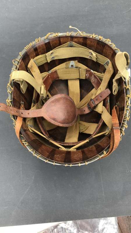 101st AB Capt helmet. - M-1; M-1C & M-2 HELMETS - U.S. Militaria Forum