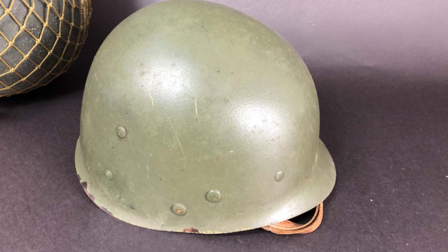 101st AB Capt helmet. - M-1; M-1C & M-2 HELMETS - U.S. Militaria Forum