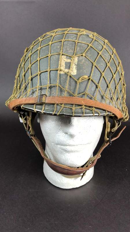 101st AB Capt helmet. - M-1; M-1C & M-2 HELMETS - U.S. Militaria Forum