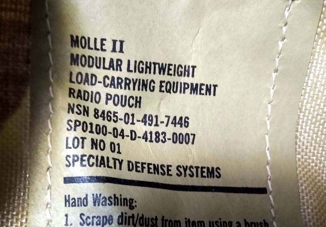 recent combat gear finds - FIELD & PERSONAL GEAR SECTION - U.S ...