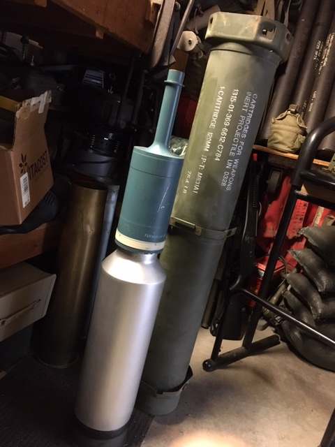 120 MM tank round from 235th USMC birthday ball - FIREARMS - U.S ...