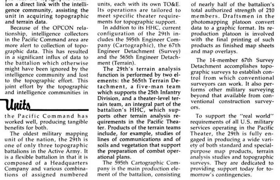 595th Engineer Company (Cartographic) Mural "DA MAP" - EPHEMERA ...
