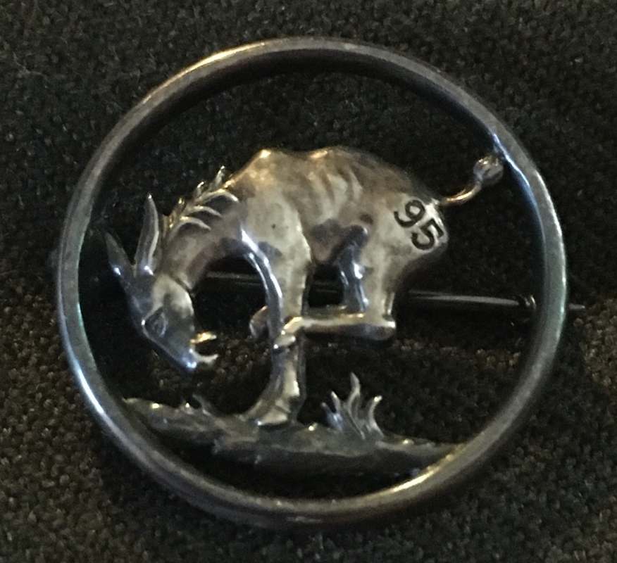 WWI Wing Photos and 95th Pursuit Squadron Insignia - WING BADGES - U.S ...