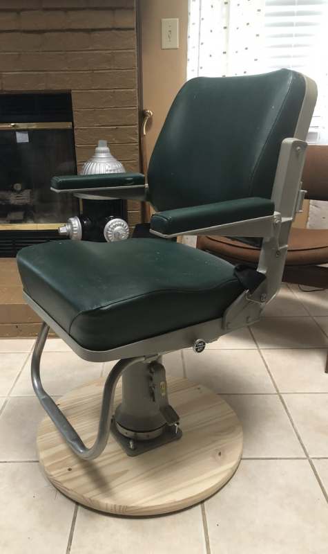 USN Submarine Helmsman Chair - NAVAL SEA SERVICE GEAR - SHIPBOARD ...