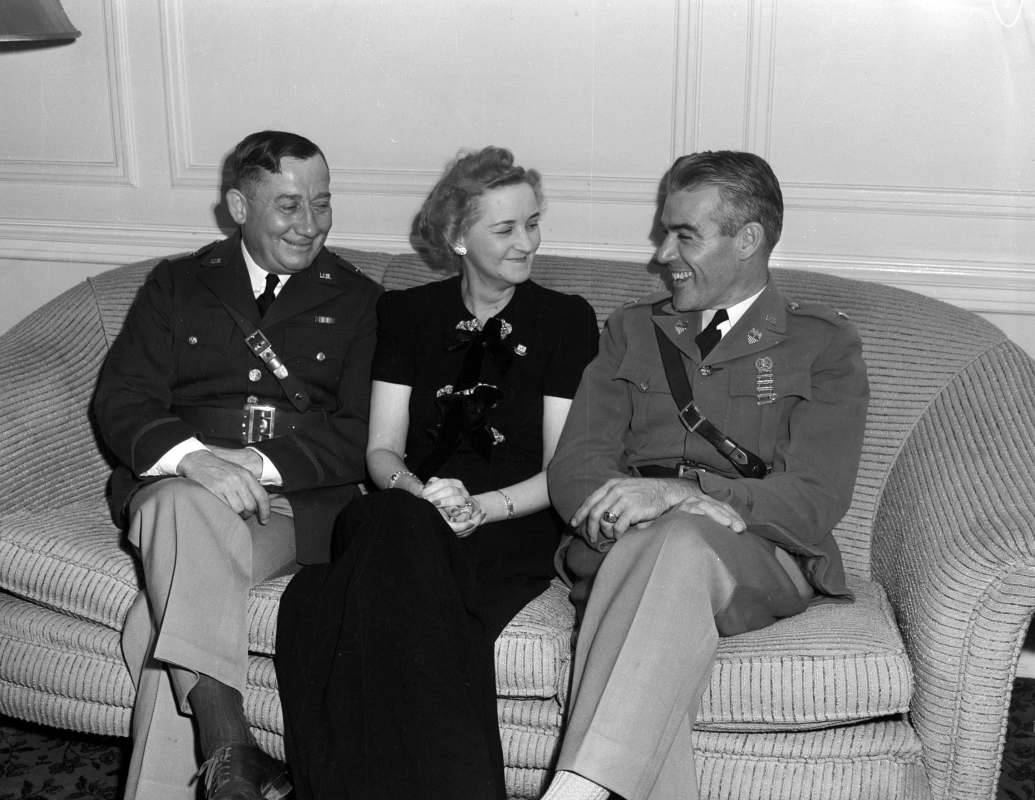Officers With Marksmanship Badges On Their Dress Uniforms 1930s-Early ...