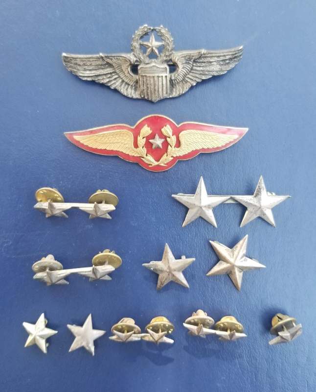 General Caleb V. Haynes CBI Command Pilot Wing - WING BADGES - U.S ...