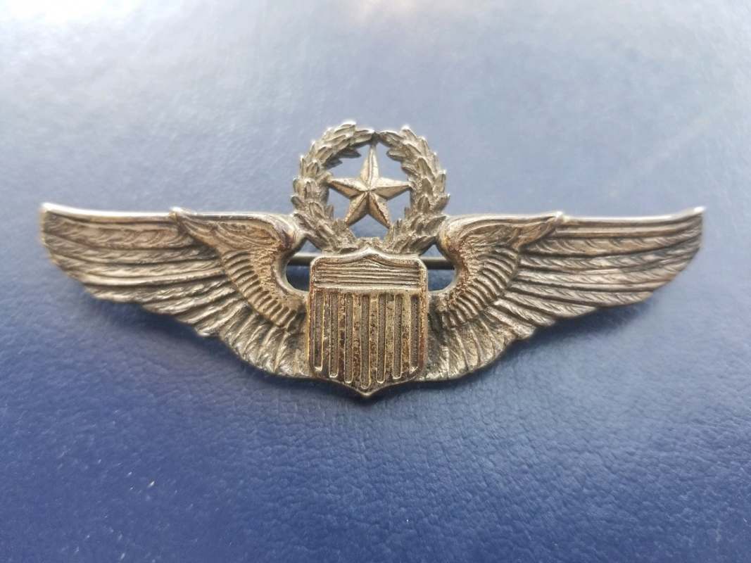 General Caleb V. Haynes CBI Command Pilot Wing - WING BADGES - U.S ...
