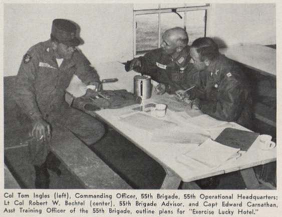 The 55th Command Headquarters Patch - a collecting enigma - ARMY AND ...