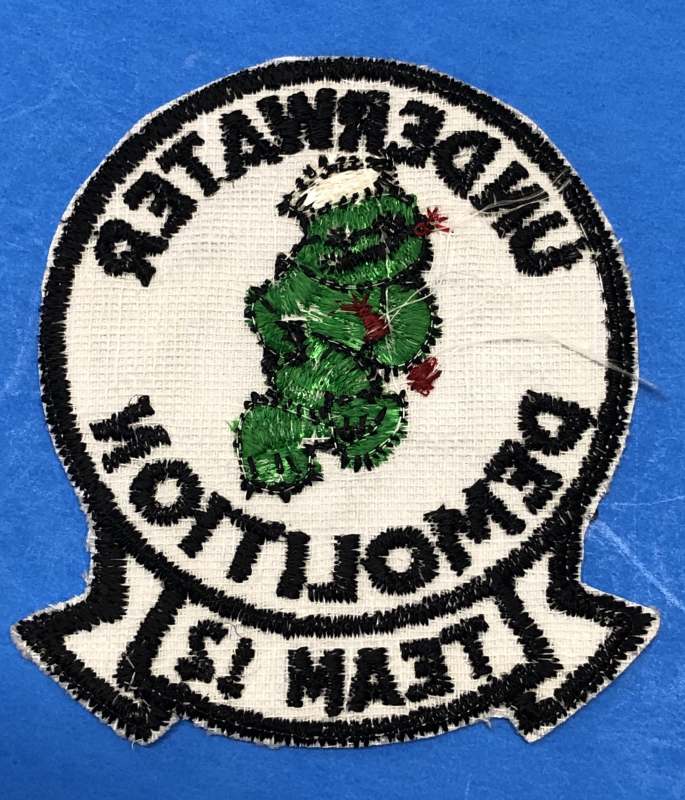 UDT 13 Patch sold for $166.33 on Ebay - NAVY, COAST GUARD AND OTHER SEA ...