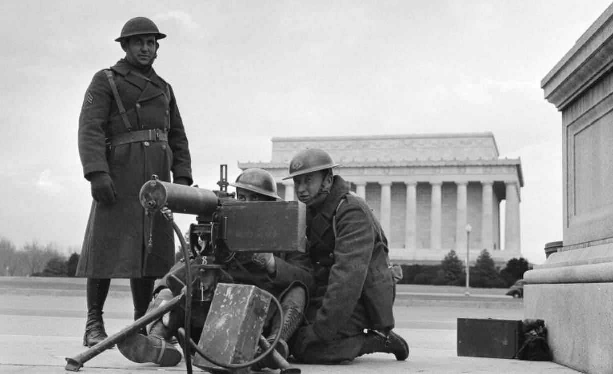 What units were used in the defense of Washington DC during WWII ...