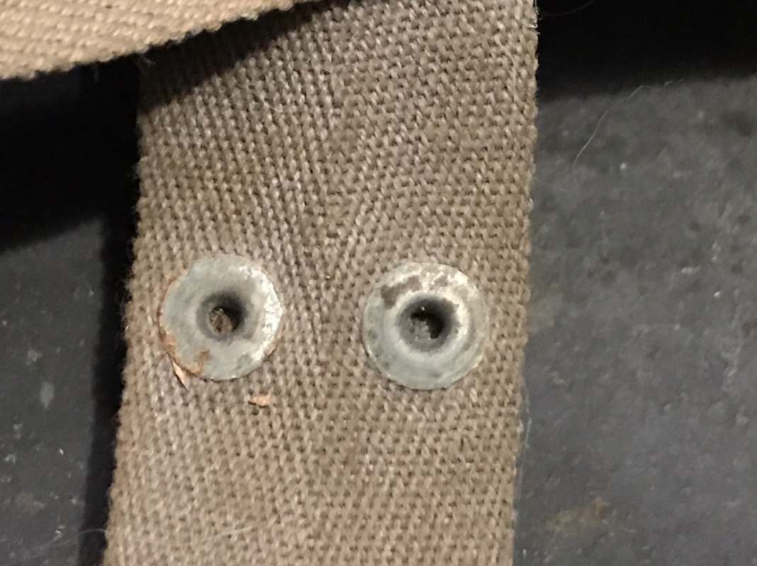 Is this US webbing in this helmet? - M-1; M-1C & M-2 HELMETS - U.S ...