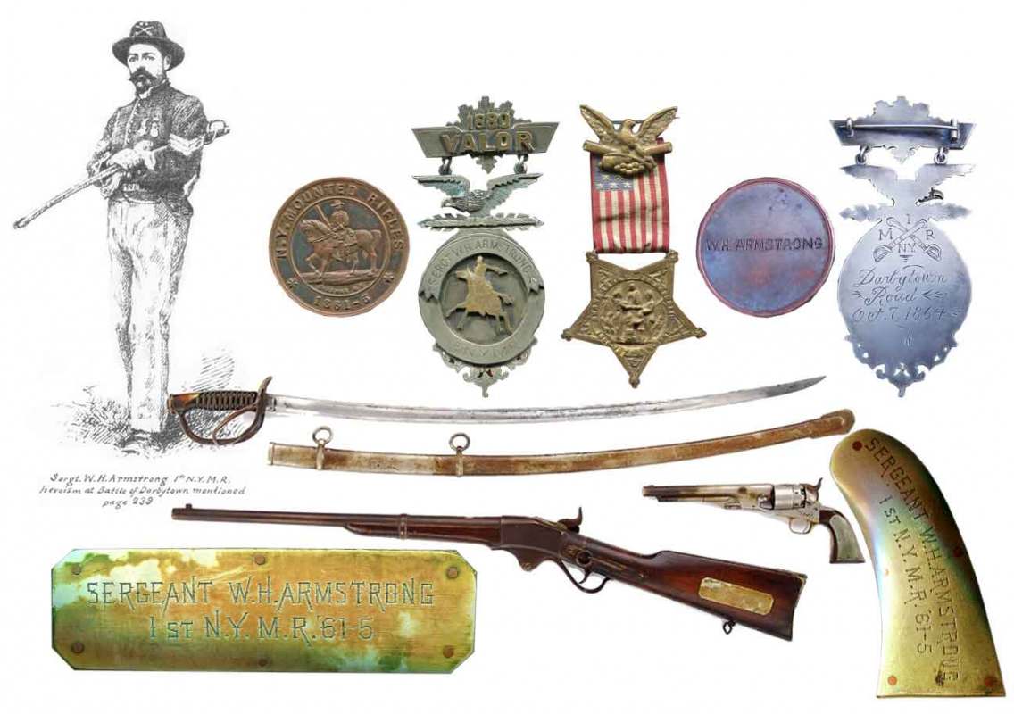 Colt Army, Spencer Carbine and Saber named to Sgt. Armstrong 1st NYMR ...
