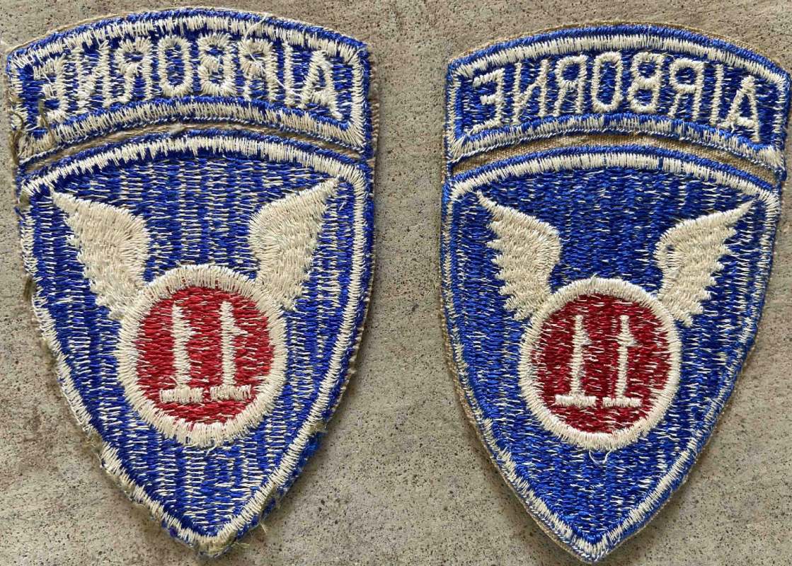 11th Airborne Patches - ARMY AND USAAF - U.S. Militaria Forum