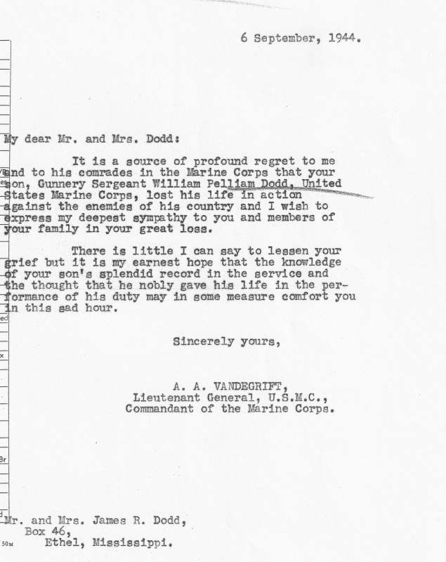 USMC KIA Platoon Sergeant: Iceland, Bougainville, & Guam - UNIFORMS - U ...