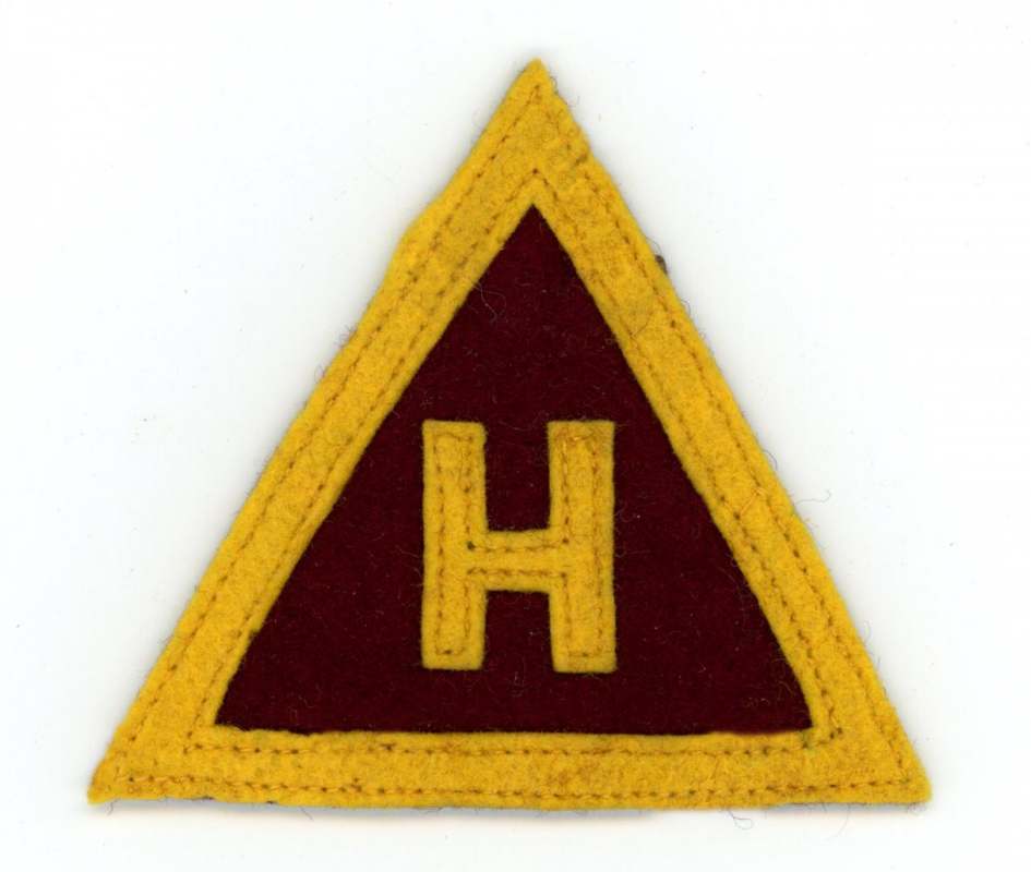 unknown triangular H patch in wool - CAN YOU IDENTIFY THIS PATCH? - U.S ...