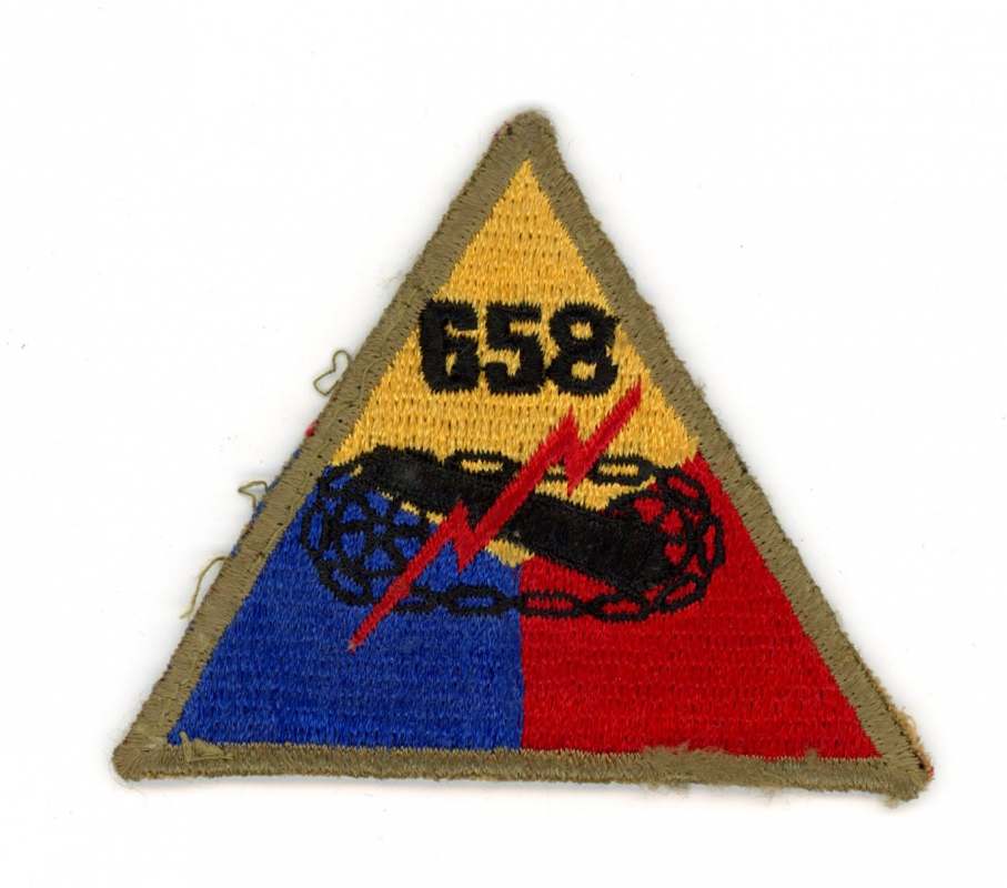 658th Armored Bn patch question - ARMY AND USAAF - U.S. Militaria Forum