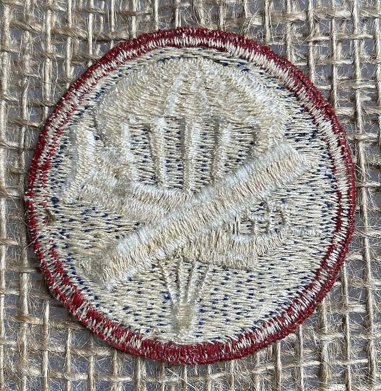 Airborne Cap Patch ...German-Made? - ARMY AND USAAF - U.S. Militaria Forum