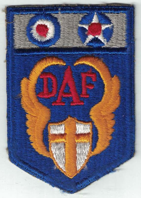 Looking for confirmation. Desert Air Force patches. - ARMY AND USAAF ...