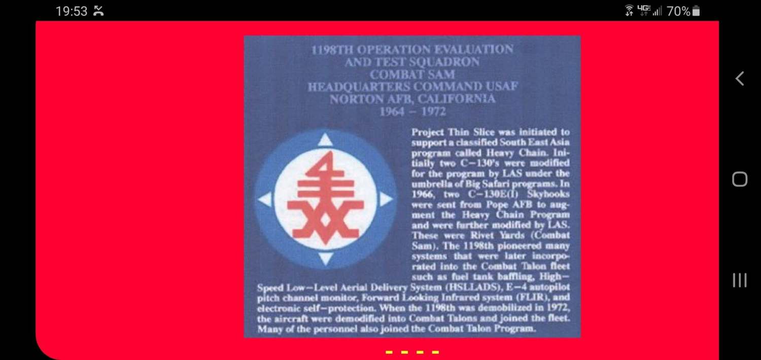 1198th Operation, Evaluation and Training Squadron - AIR FORCE (USAAF ...