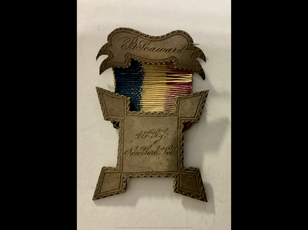10th Corps Badge of Benjamin Seaward 48th N.Y.V.I. - (1861-1865 ...