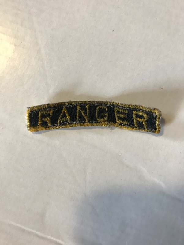 Theater-made Ranger tab? - CAN YOU IDENTIFY THIS PATCH? - U.S ...