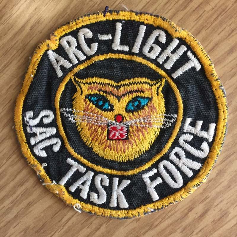 Vietnam Era Arc-Light SAC Task Force Patch - AIR FORCE (USAAF IS WITH ...