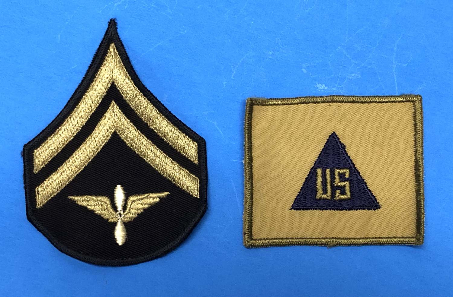 Help identify these two patches - ARMY AND USAAF - U.S. Militaria Forum