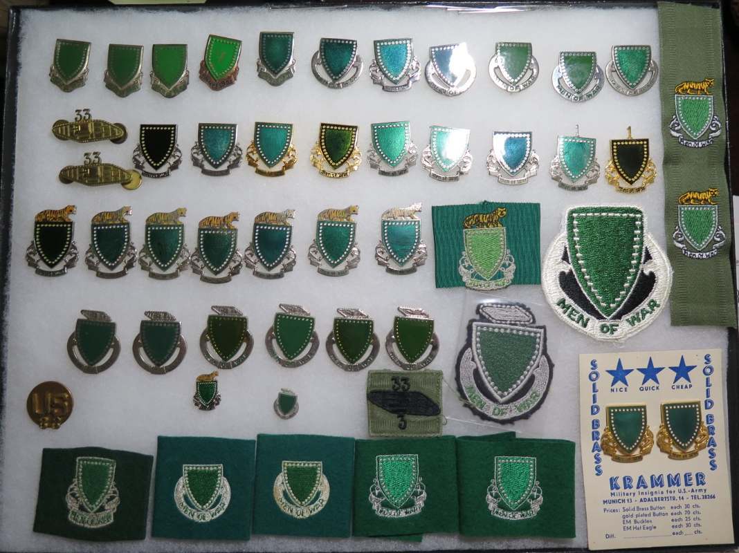 33rd Armor Regiment DUI, which battalion? - DISTINCTIVE UNIT INSIGNIA ...