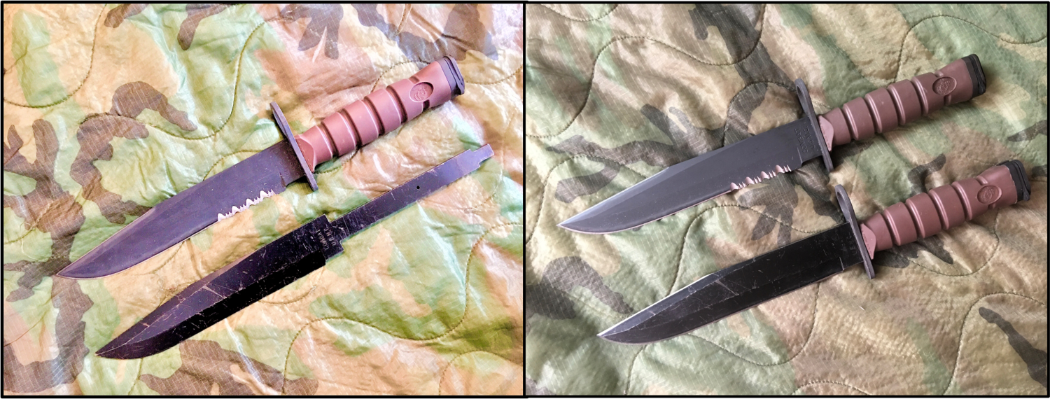 USMC Ontario OKC3s 1st Fielded Prototype Bayonet 1 of 500 - EDGED ...