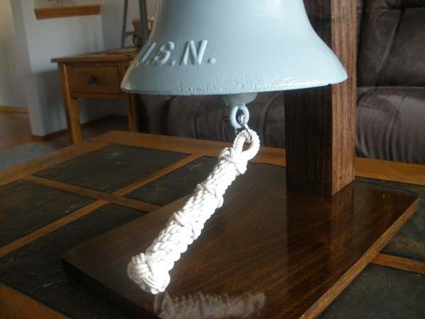 US Navy Bell restoration and display - NAVAL SEA SERVICE GEAR ...