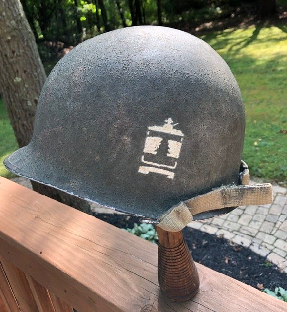 96th ID unit marked helmet or liner examples? - M-1; M-1C & M-2 HELMETS ...