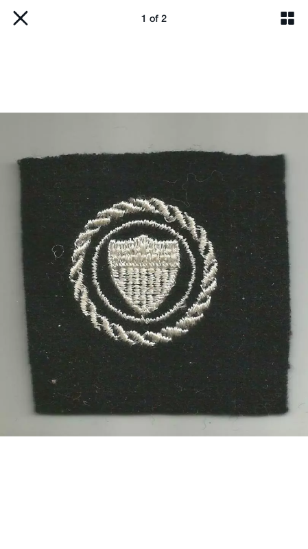 What is it? Sleeve/cuff mark? USCG? - NAVY, COAST GUARD AND OTHER SEA ...
