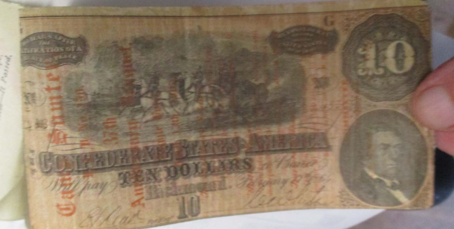 Unique Confederate Veterans Reunion ribbon - (1861-1865) AMERICAN CIVIL ...