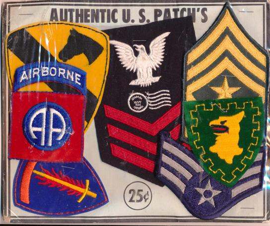 Unusual Velvet 101st Airborne - ARMY AND USAAF - U.S. Militaria Forum