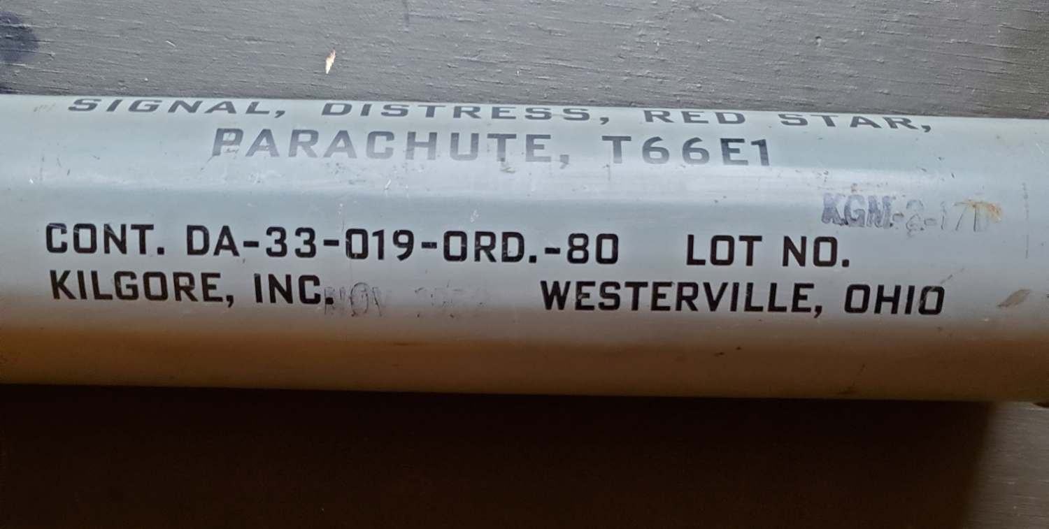 1952 Red Star Parachute, T66E1 - FIREARMS - U.S. Militaria Forum